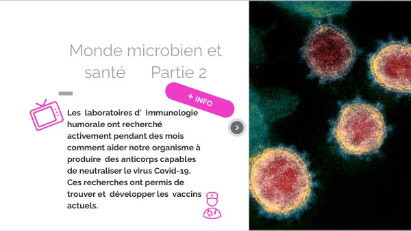 Copie - Monde microbien - santé_ partie 2 | Genially