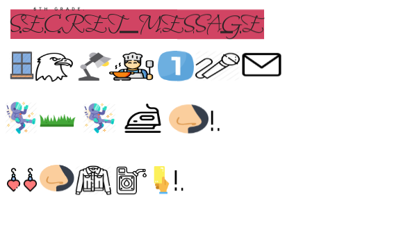 SecretMessage6thgrade