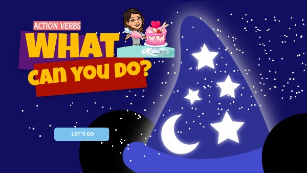 Action verbs for kids | Genially