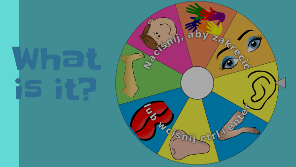 Wheel of fortune Body parts | Genially