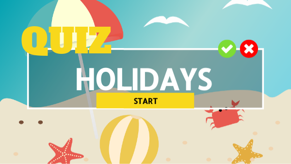 Holidays - Quiz
