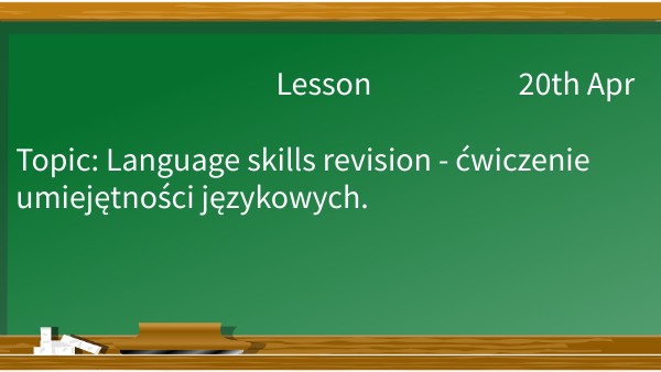 Revision - Unit 7 | Genially