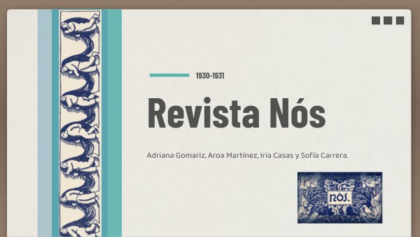 REVISTA NÓS | Genially