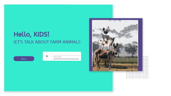 farm animals | Genially