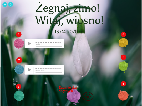 Żegnaj, zimo! Witaj, wiosno! | Genially