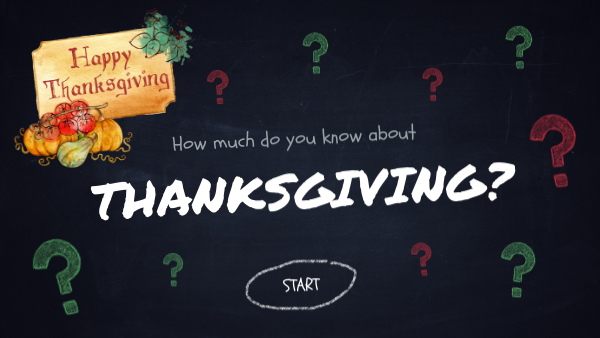 Thanksgiving quiz | Genially