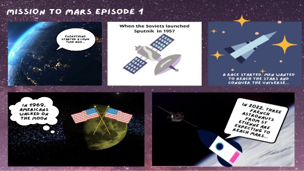 Présentation Mars | Genially