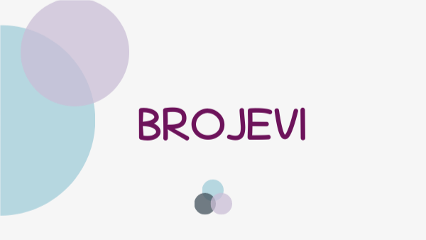 BROJEVI