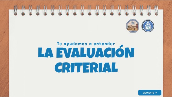 Evaluación criterial | Genially