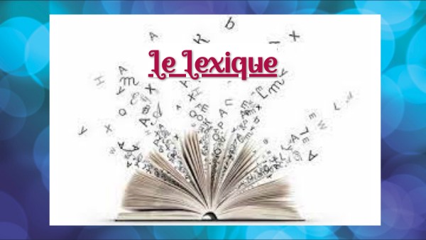 Lexique 5è
