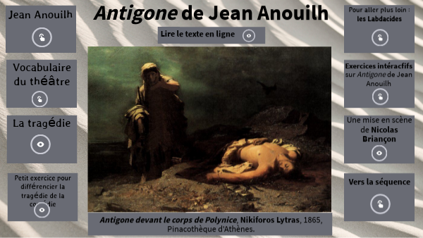 Antigone de Jean Anouilh | Genially