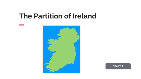 The Partition of Ireland