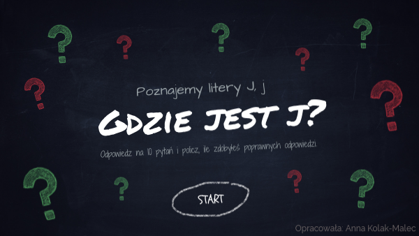 Gdzie jest j? | Genially