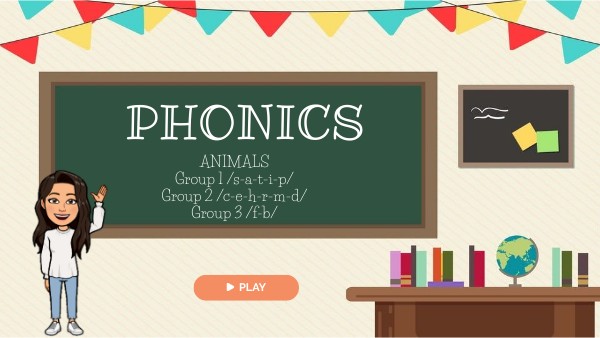 PHONICS ANIMALS | Genially