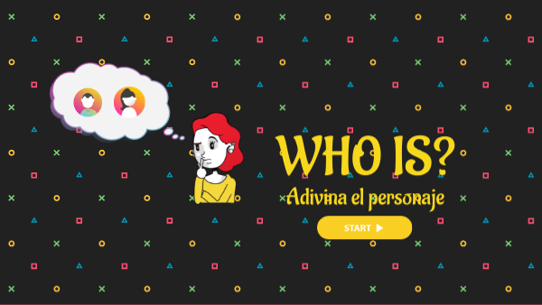 WHO IS GAME | Genially