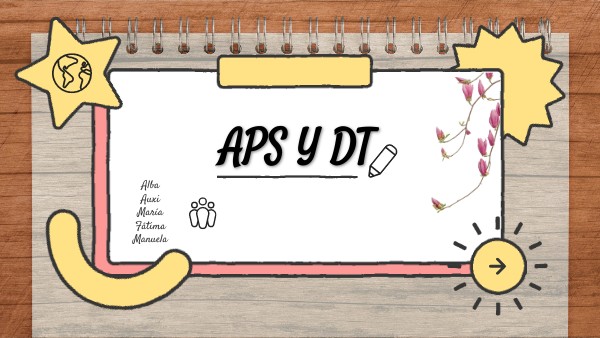 PRESENTACIÓN APS Y DT