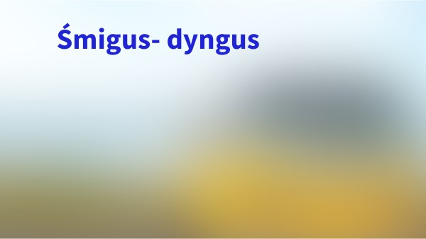 Śmigus dyngus