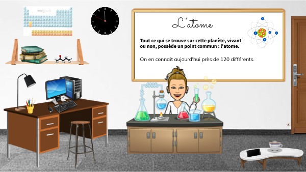 ATOME - Escape Game 3ème | Genially