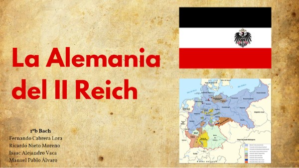 La Alemania del II Reich