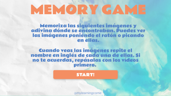 Memory Infantil 5 años | Genially
