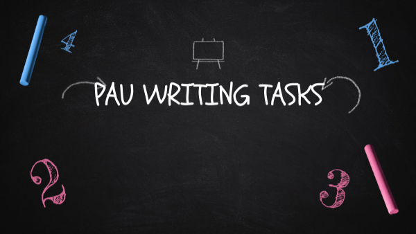 PAU WRITING PRACTICE