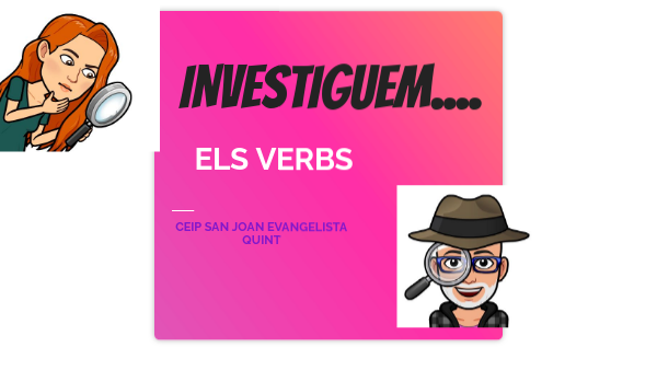 els verbs teoria | Genially
