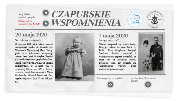 100 lat JPII Czapury | Genially