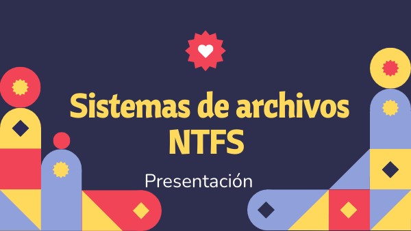 PRESENTACIÓN NTFS