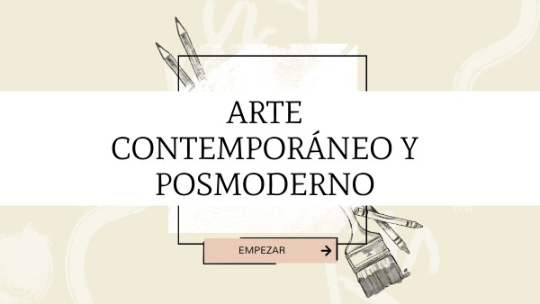 Arte contemporáneo | Genially