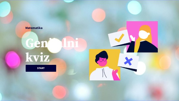 Genijalni kviz | Genially