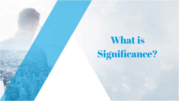 Significance