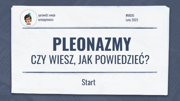Pleonazmy | Genially