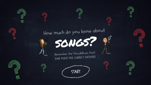 Story&Music Fest: songs | Genially