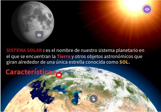 Características del Sol, la Luna y la Tierra