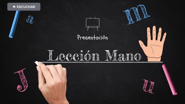 Lección mano 2° básico | Genially