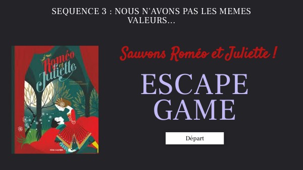 ESCAPE GAME SQ 3 4ème | Genially