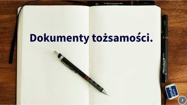 dokumenty tożsamości | Genially