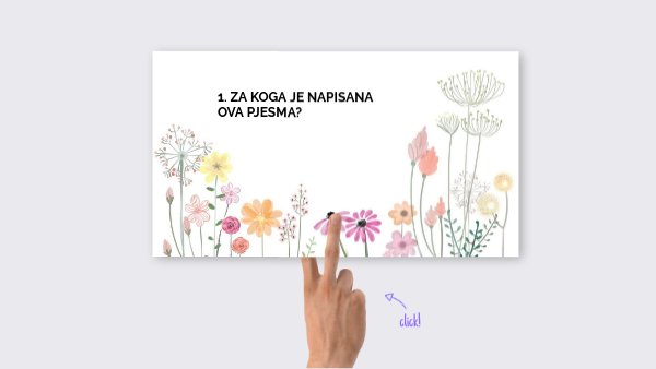 OVA JE PJESMA;N. IVELJIĆ (NINA I TINO1) | Genially