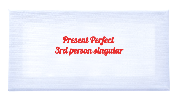 Present Perfect 3 os. l.p.