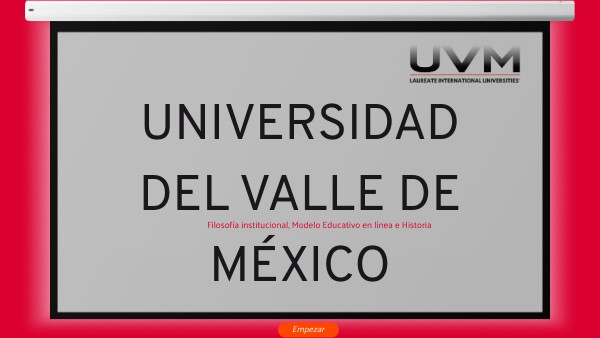 HISTORIA, FILOSOFÍA, MODELO UVM SESIÓN 2 | Genially