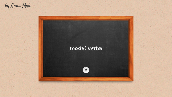 modal verbs for kl.7 | Genially