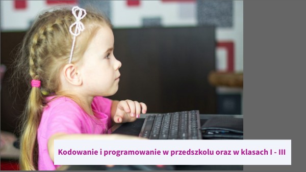 Kodowanie i programowanie