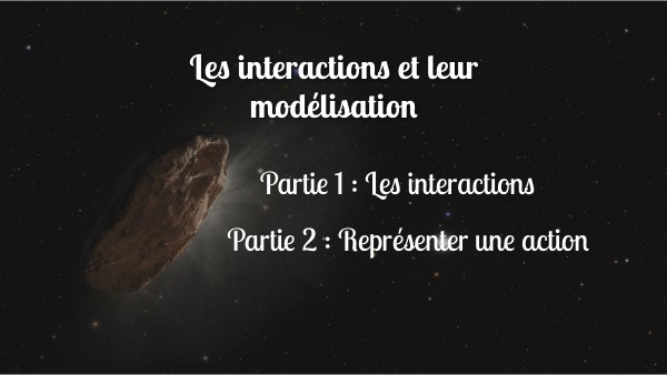 Forces et interactions | Genially