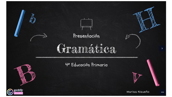 RUTINA GRAMÁTICA | Genially