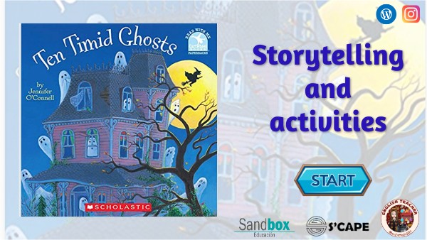 Ten timid ghosts | Genially