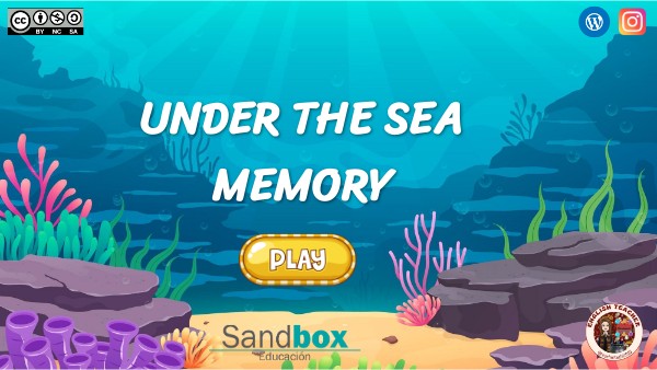 MEMORY: Under the sea | Genially