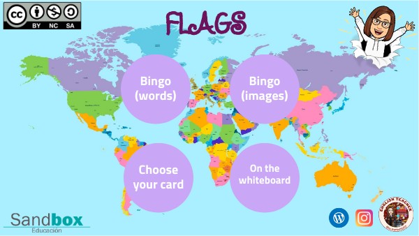 Bingo: flags | Genially