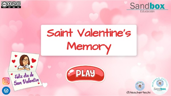 Memory Saint Valentine | Genially