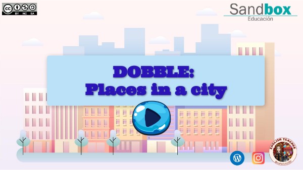 Dobble: Places in a city | Genially