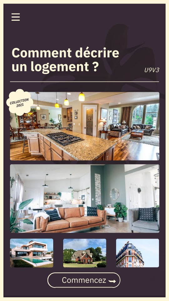 U9V3 décrire un logement | Genially